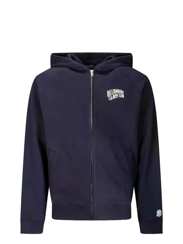 BILLIONAIRE BOYS CLUB Logo-print Zip-up Hoodie - Blue