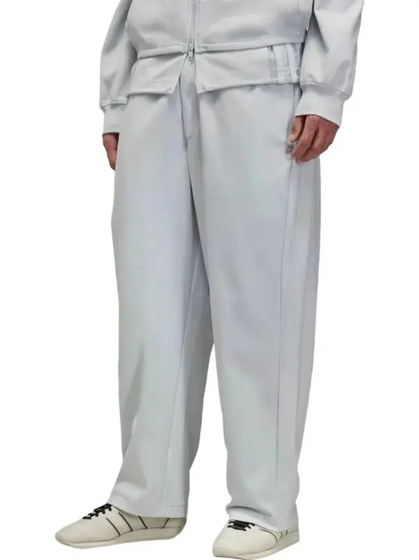 Y3 X Mesh-panel Track Pants - White