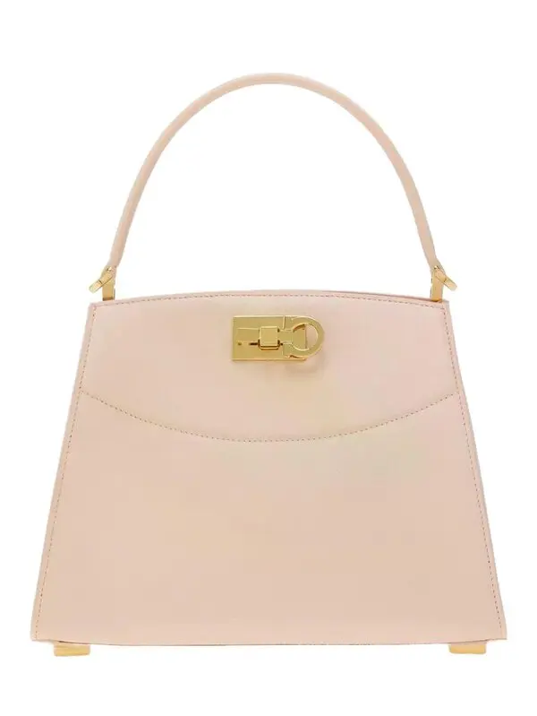 FERRAGAMO Small Studio Box Tote Bag - Pink