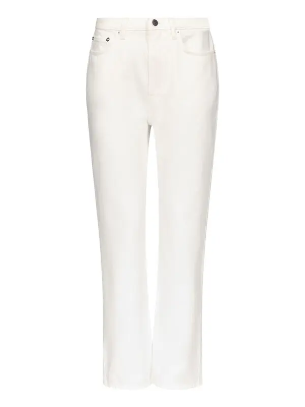 Loulou De Saison Jude Straight-leg Jeans - Ivory