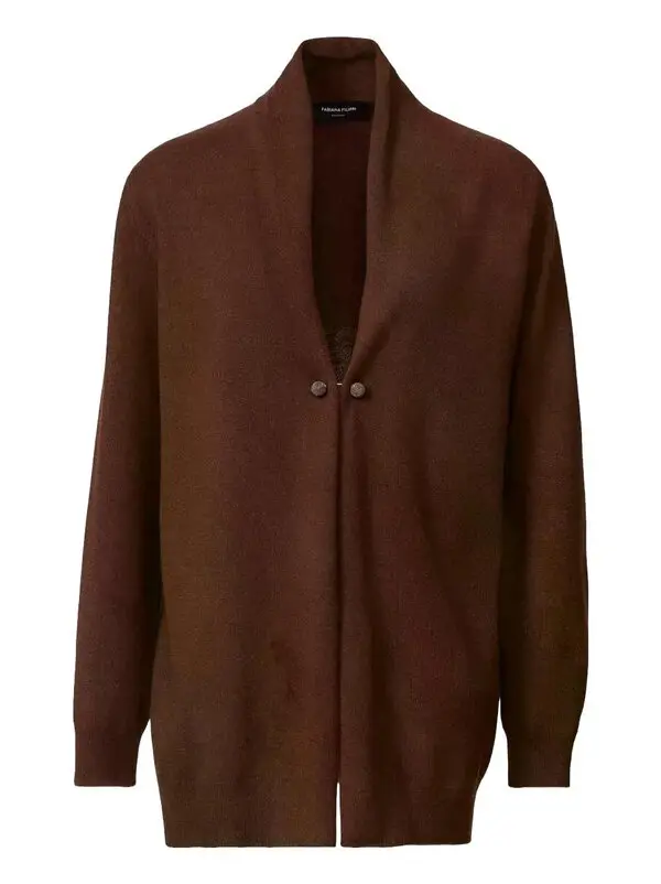 Fabiana Filippi Cardigan - Brown