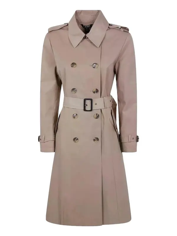 Ralph Lauren Belted Trench Coat - Neutrals