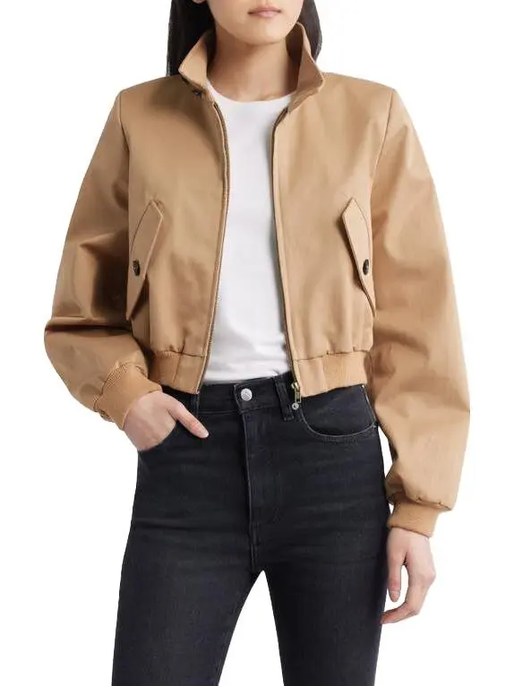 FRAME The Harrington Jacket - Camel