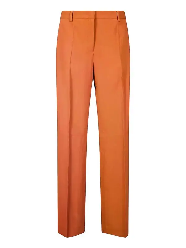Alberto Biani Classic Tailored Trousers - Orange