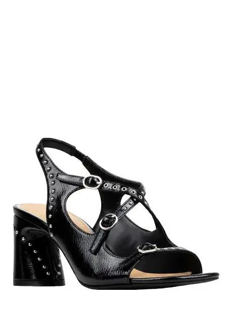 DONALD PLINER Vasta Slingback Sandal - Black