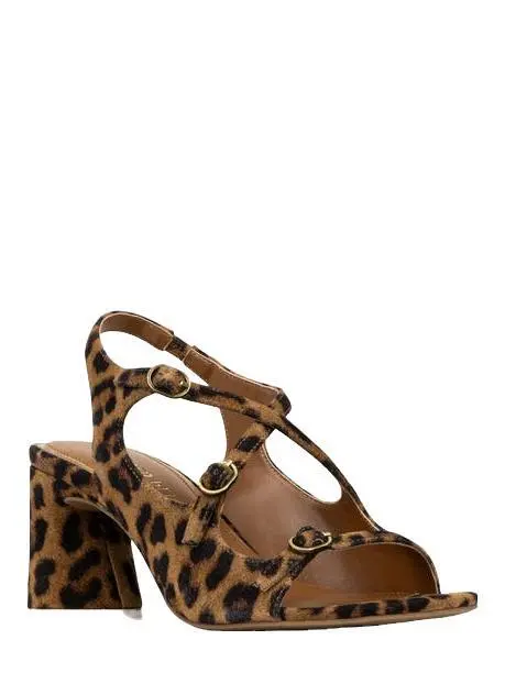 DONALD PLINER Vasta Slingback Sandal - Leopard