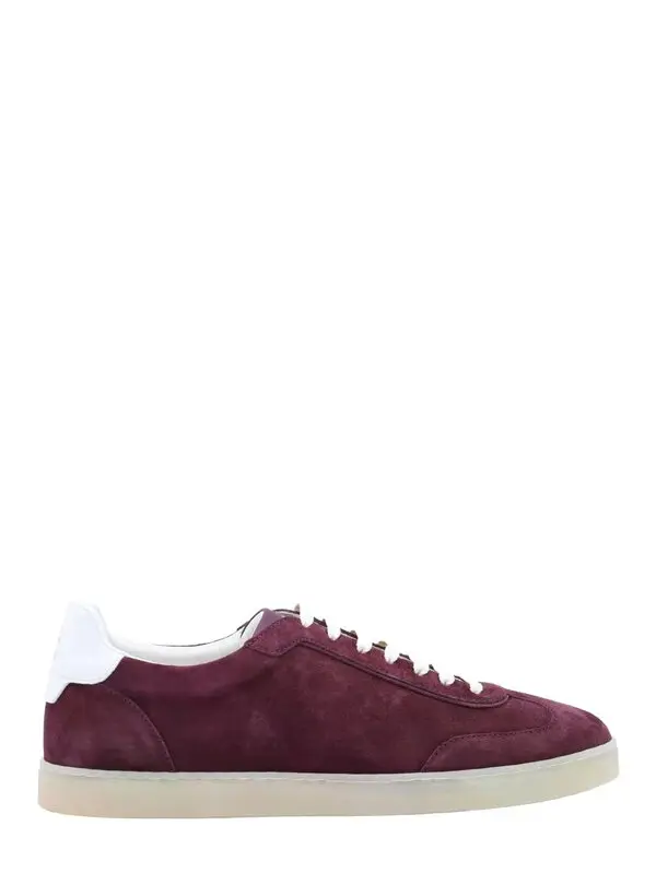 Brunello Cucinelli Suede Trainers - Red