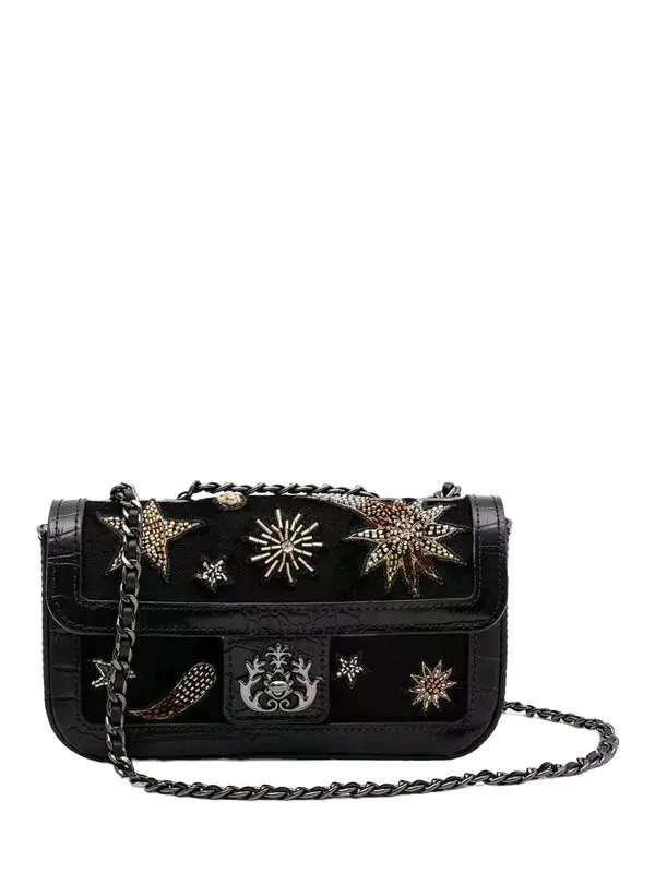 ISLA Medium Anne Shoulder Bag - Black