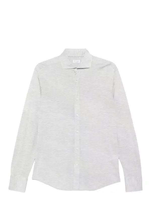 Brunello Cucinelli Mélange Shirt - Grey