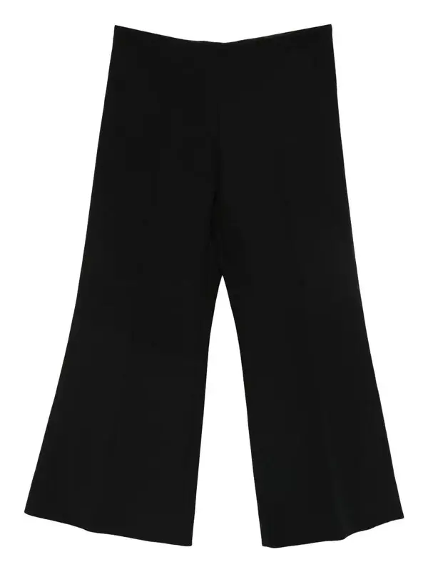 Khaite Silk Trousers - Black