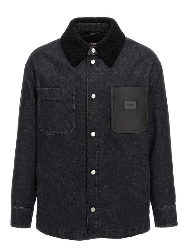 Fendi Denim Jacket - Black