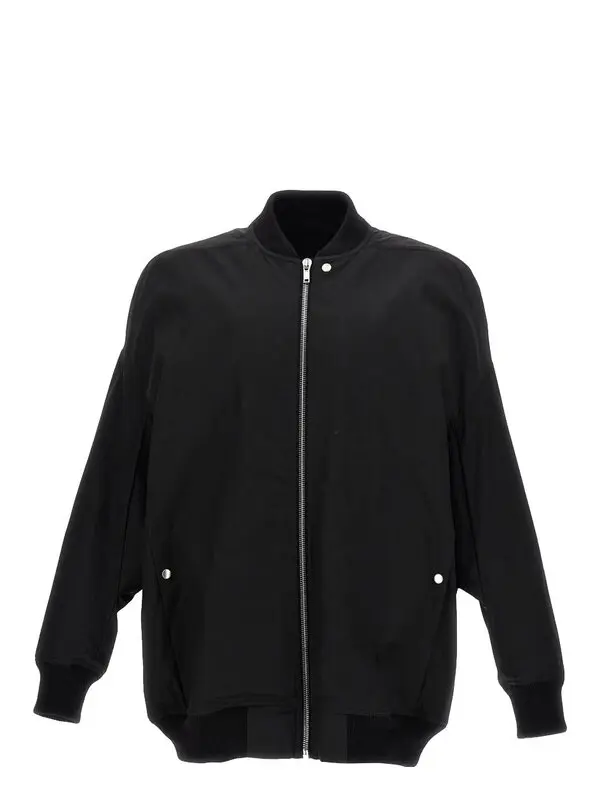 Rick Owens Jumbo Peter Flight Jacket - Black