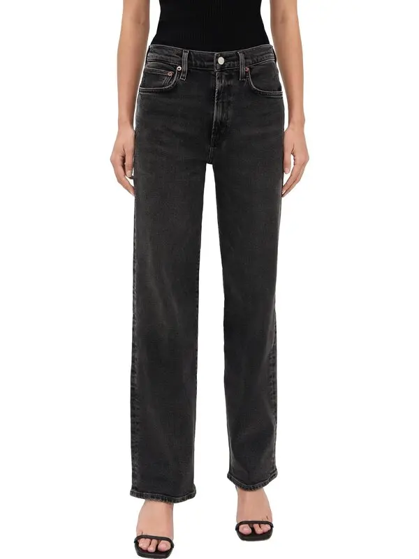 AGOLDE Harper Mid-rise Straight Jeans - Radius