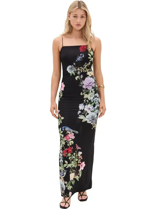 Alice + Olivia Fifi Maxi Dress - Venus Floral