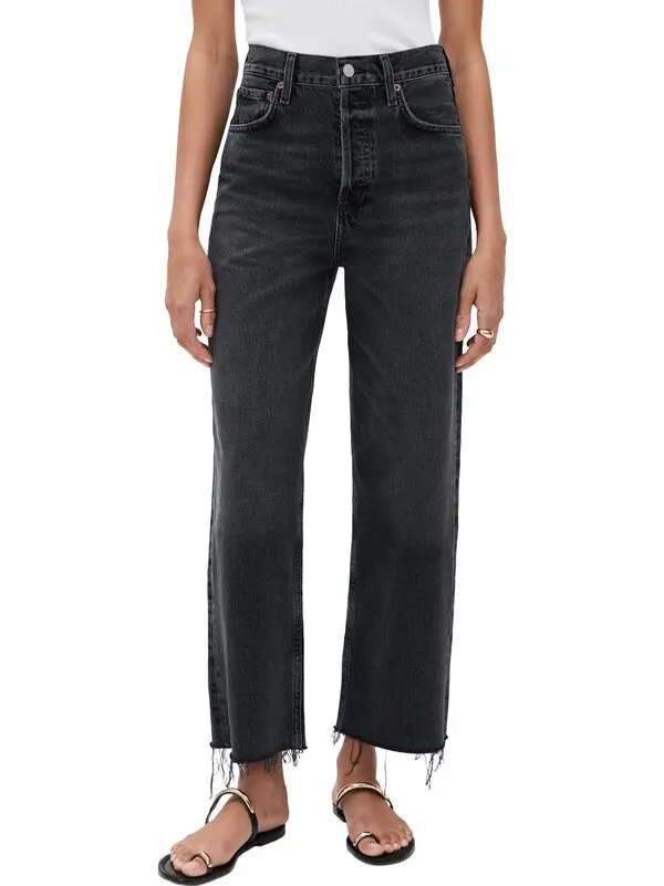 AGOLDE High-rise Wide Leg Jeans - Arcane