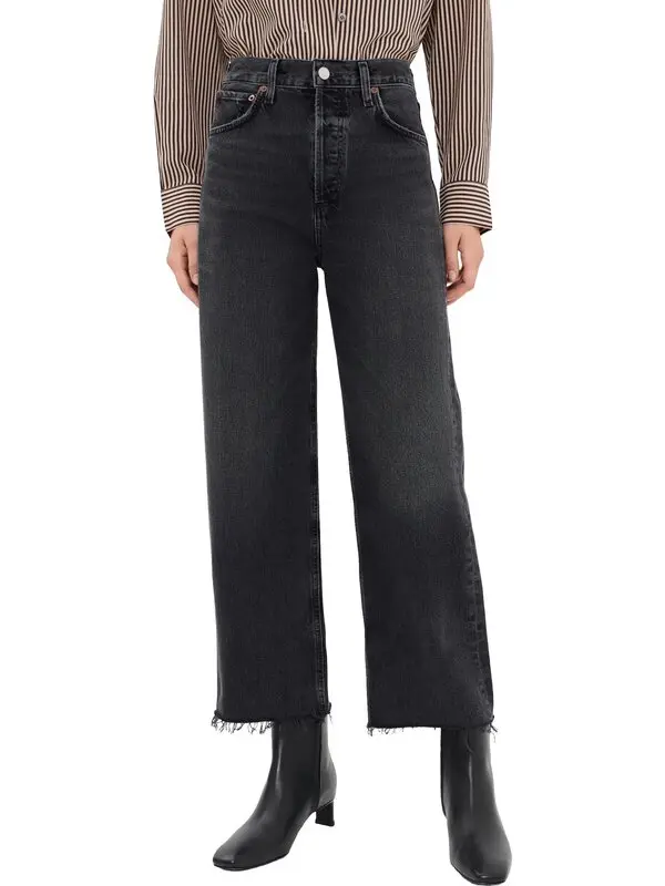 AGOLDE High-rise Wide Leg Jeans - Arcane