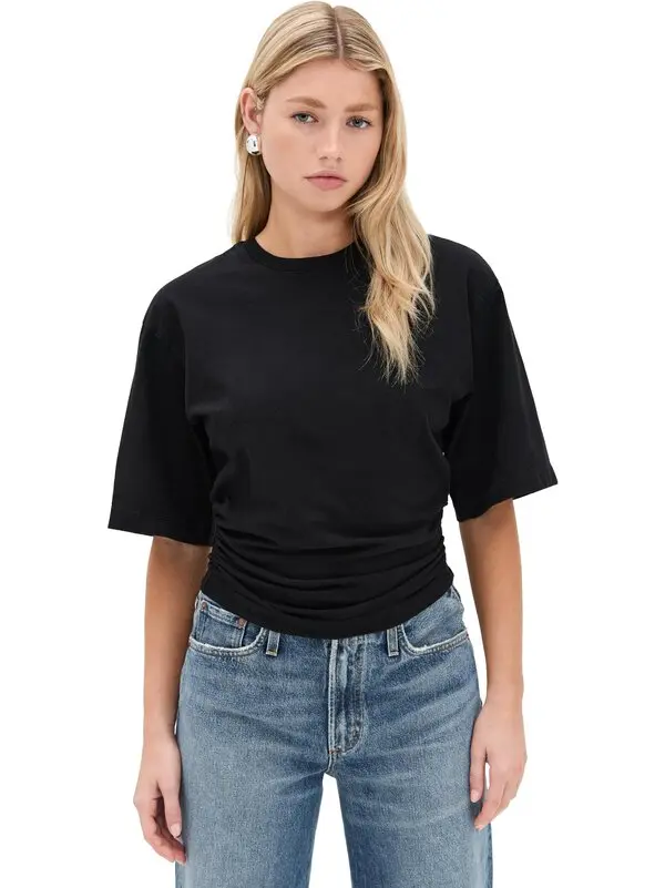 AGOLDE Shari Tee - Black