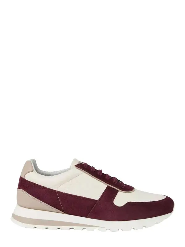 Brunello Cucinelli Suede Low-top Sneakers - Neutrals