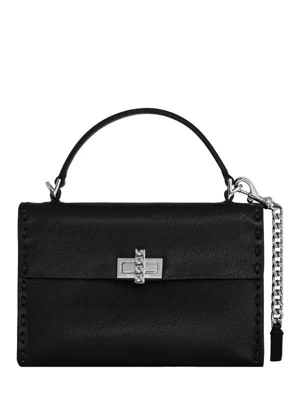 Rebecca Minkoff Frozen Chain Crossbody Bag - Black