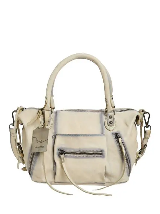 Free People Leather Emerson Tote - Neutral