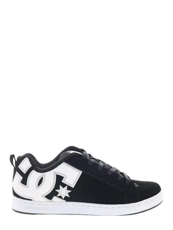 DC SHOES Dc Court Graffik Stencil Sneakers - Black/white