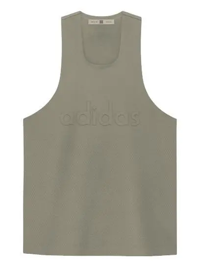 Adidas X Fear Of God Athletics Crew Neck Tank Top - Clay