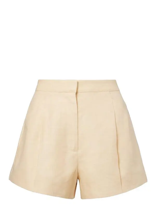 Posse Rosalie Linen Shorts - Beige