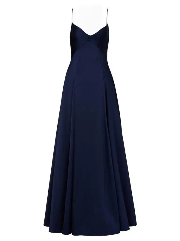 Roland Mouret Taffeta Gown - Blue