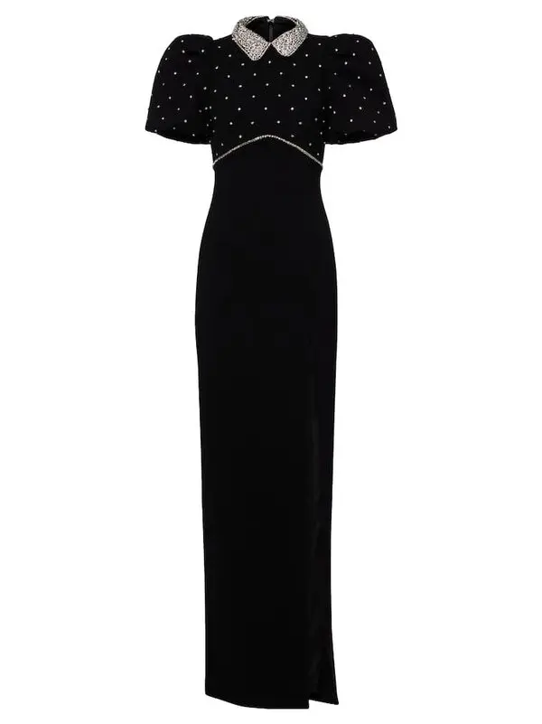 Rebecca Vallance Amery Embellished Gown - Black