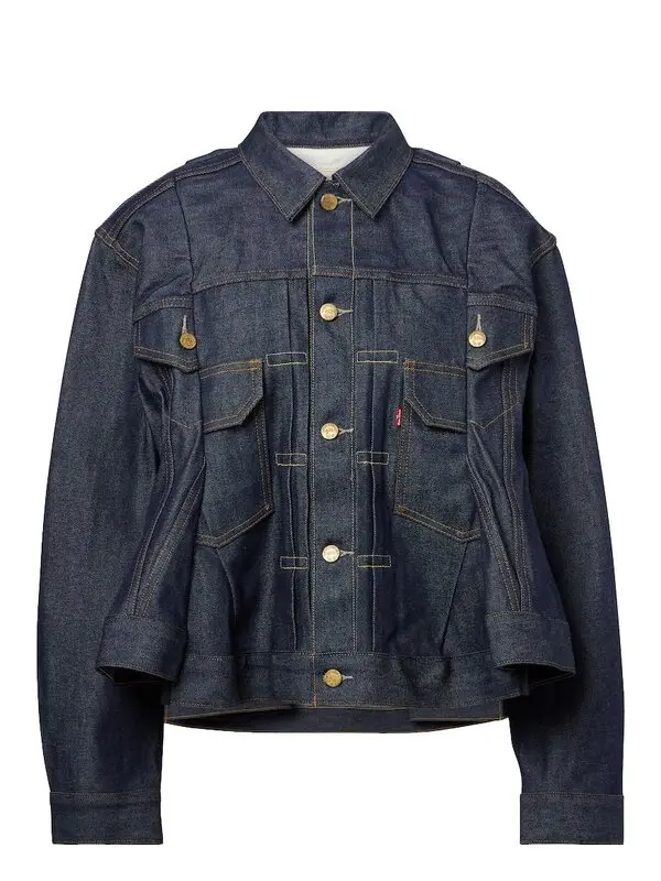 Sacai X Levi's® Denim Jacket - Blue