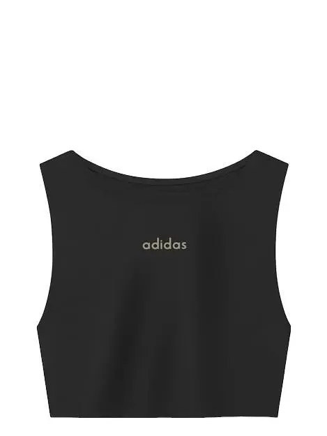 Adidas X Fear Of God Athletics Cropped Tank Top - Black