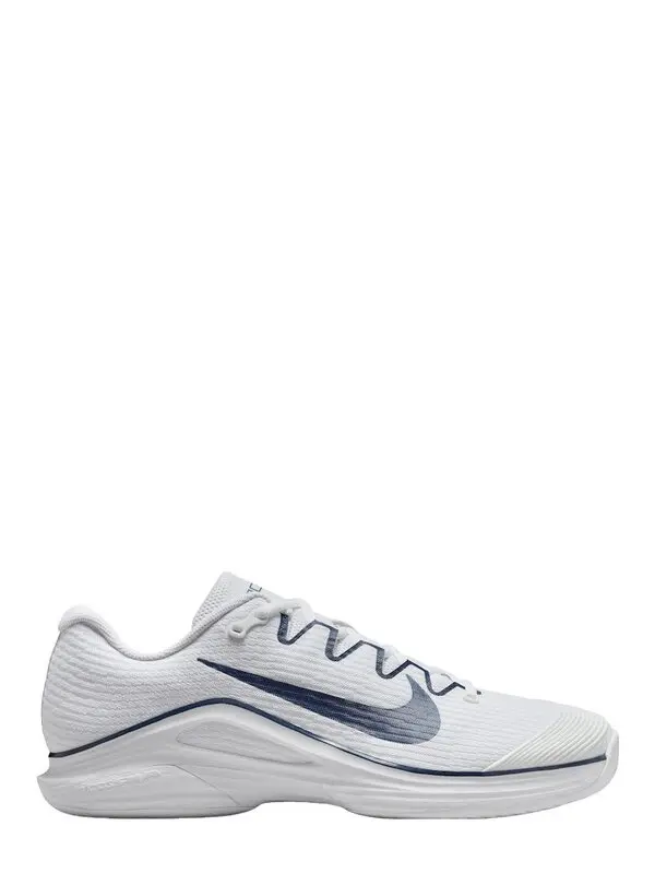 Nike Court Air Zoom Vapor Hc - White/midnight Navy Blue