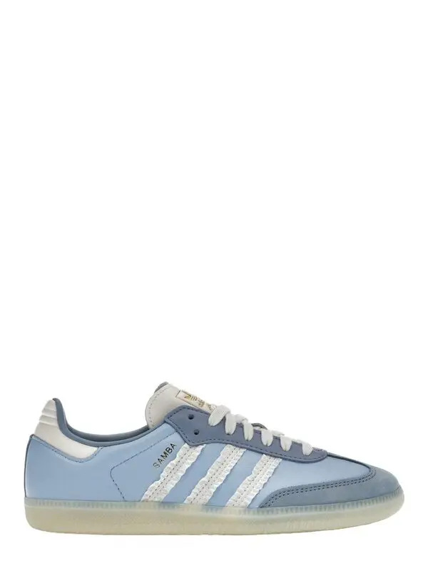 Adidas Samba Ruffle Stripes Pack Sneakers - Clear Sky/tactile Blue/off White
