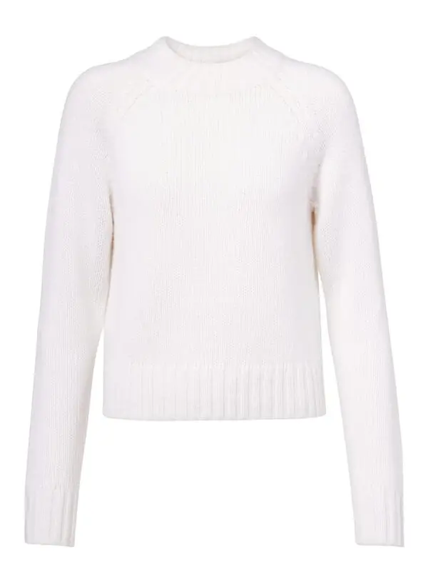 Vince Wool And Cashmere Sweater - White