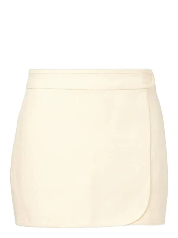 Sir The Label Jerry Linen Wrap Skirt - White