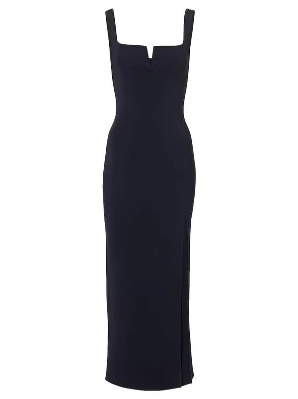 Galvan Freya Maxi Dress - Black