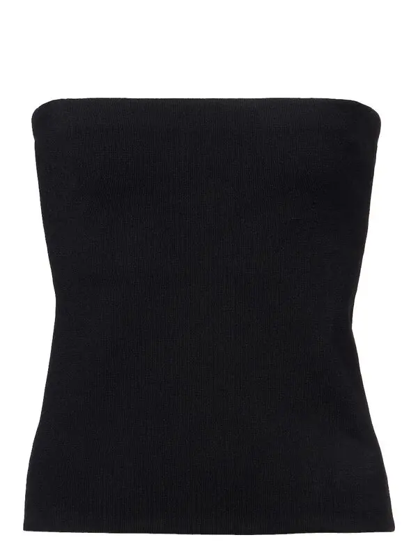Vince Corset Top - Black