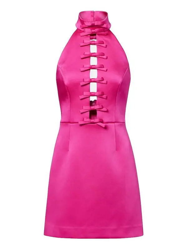 Rebecca Vallance Saskia Cutout Minidress - Pink