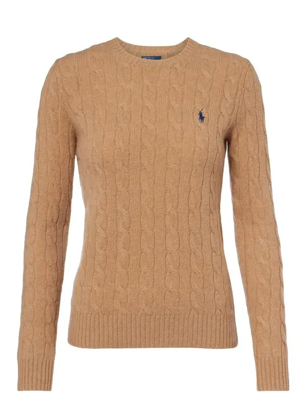 Polo Ralph Lauren Julianna Wool And Cashmere Sweater - Brown