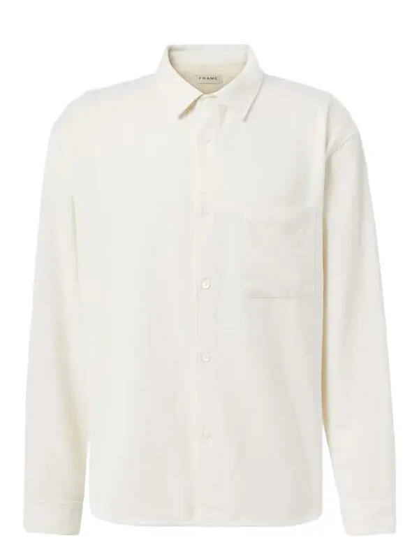 FRAME Textured Shirt - White
