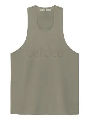 Adidas Fear Of God X Athletics Crew Neck Tank Top - Clay