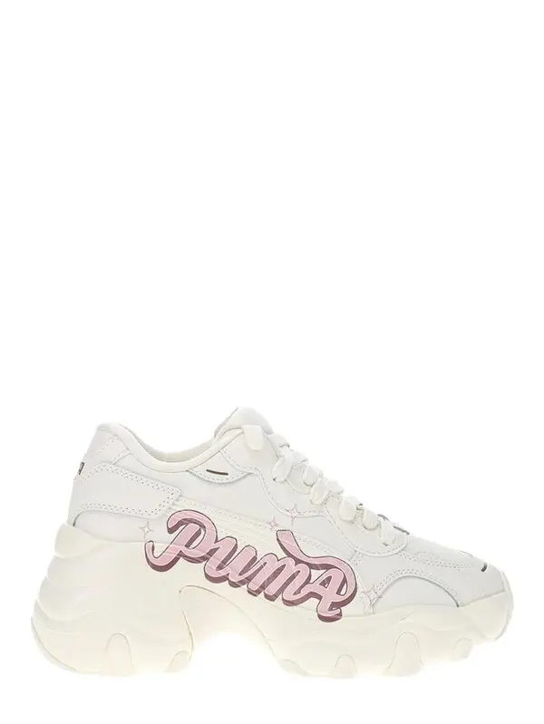 PUMA Pulsar Wedge Collegecore Sneakers - Frosted Ivory/whisp Of Pink/white