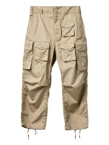 Engineered Garments Highcount Twill Fa Pant - Khaki