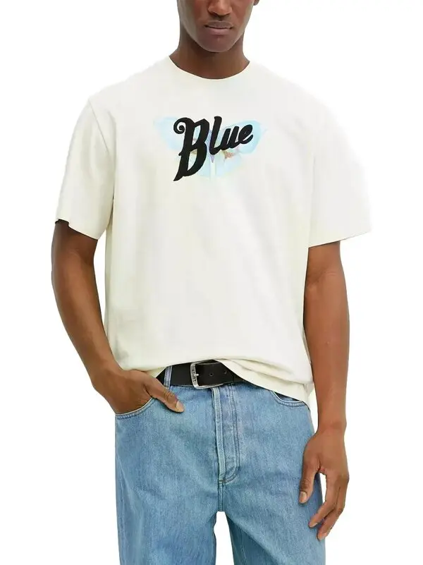 BLUEMARBLE Butterfly-print T-shirt - Neutrals