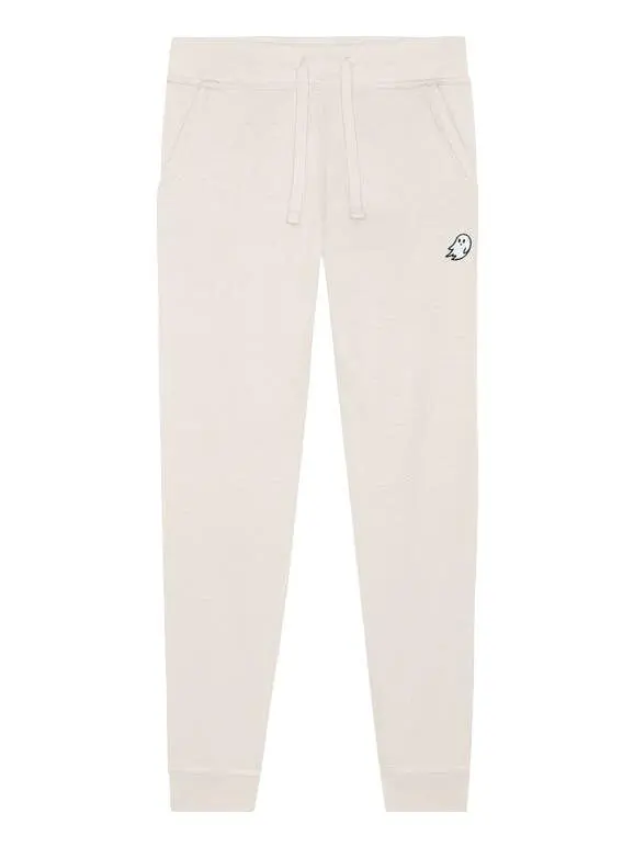 DALIX Ghost Midweight Fleece Jogger Pant - Bone
