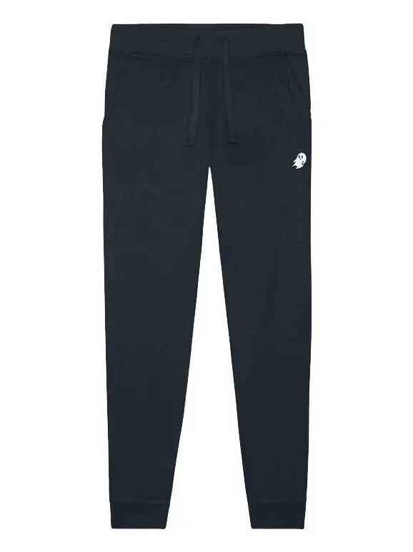 DALIX Ghost Midweight Fleece Jogger Pant - Navy Blue