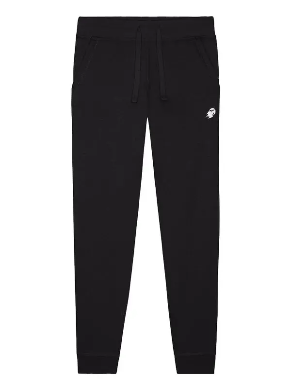 DALIX Ghost Mode Midweight Fleece Jogger Pant - Black