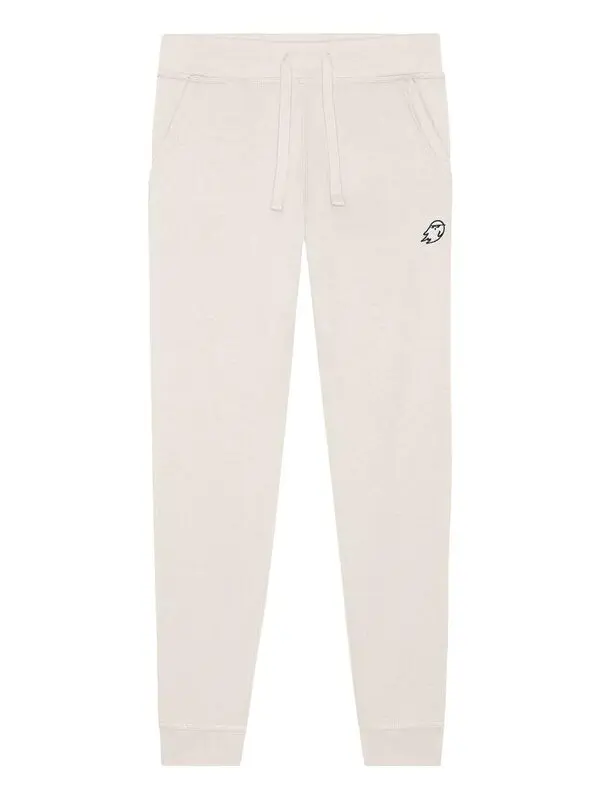 DALIX Ghost Mode Midweight Fleece Jogger Pant - Bone