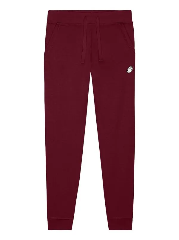 DALIX Ghost Mode Midweight Fleece Jogger Pant - Maroon