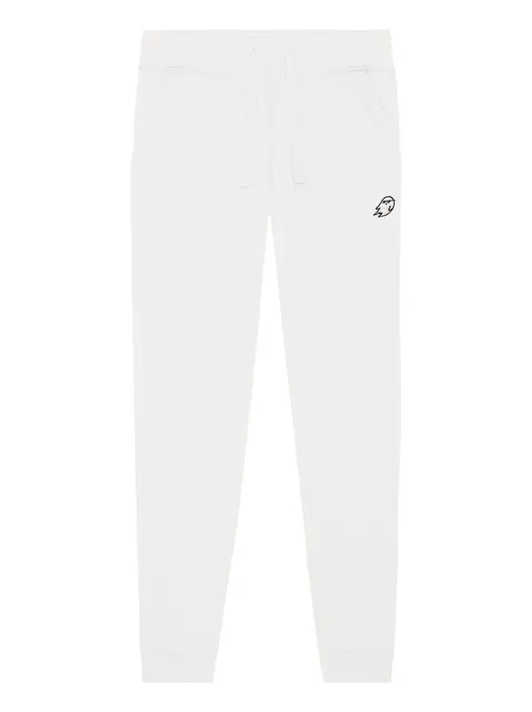 DALIX Ghost Mode Midweight Fleece Jogger Pant - White